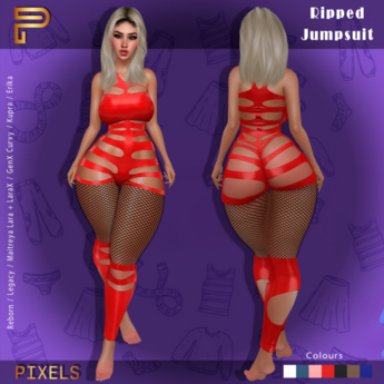 Second Life Marketplace - *DEMO:::Ripped*Jumpsuit::: //UNPACKER/
